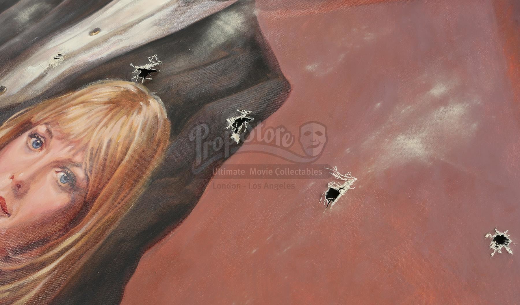 SCARFACE (1983) - Hand-Painted Mansion Portrait of Tony Montana (Al ...