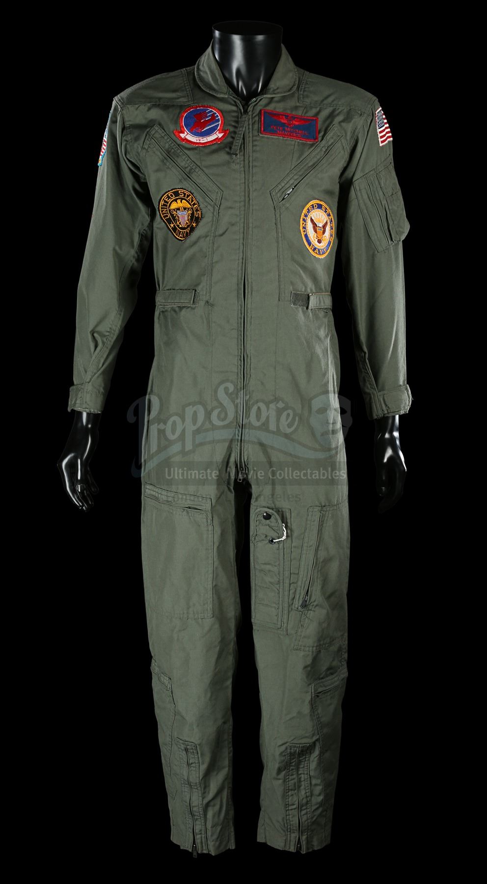 TOP GUN (1986) - Pete 'Maverick' Mitchell's (Tom Cruise) Flight Suit