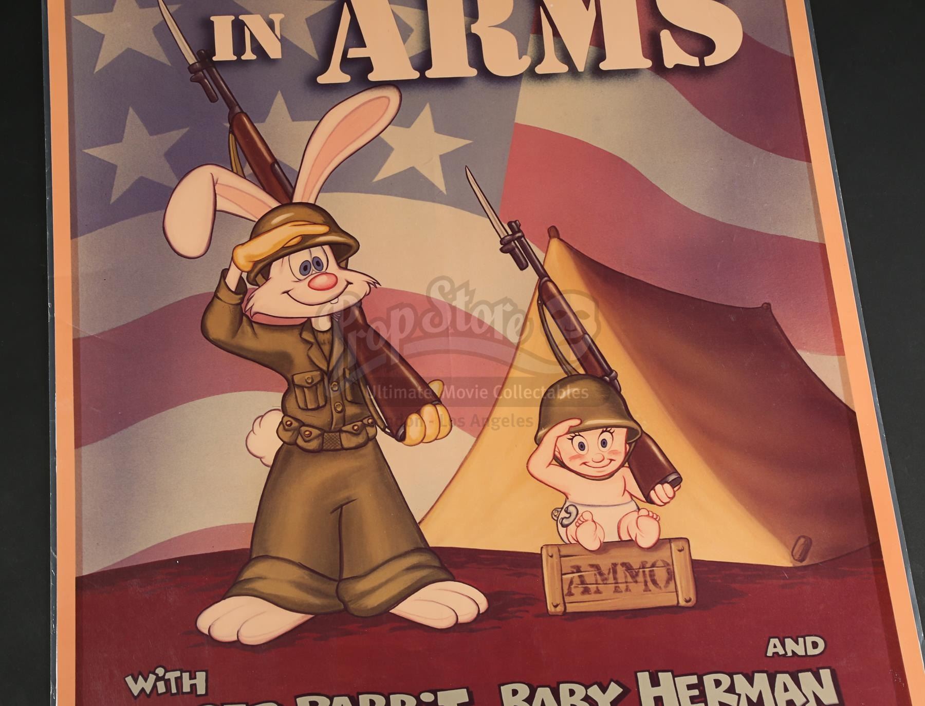 WHO FRAMED ROGER RABBIT (1988) - Maroon Cartoons 'Babes In Arms' Poster