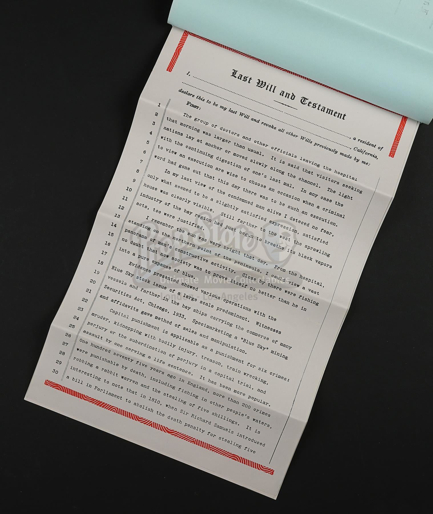 WHO FRAMED ROGER RABBIT (1988) - Marvin Acme's (Stubby Kaye) Last Will ...