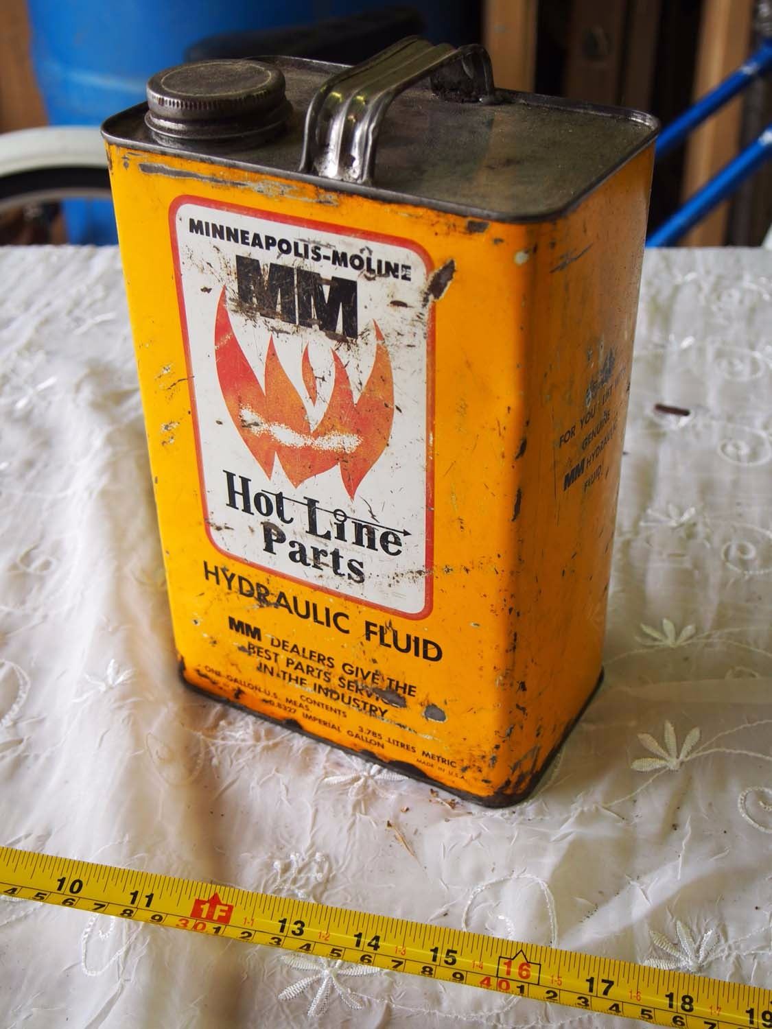 Minneapolis Moline Hot Line Parts, Hydraulic Fluid