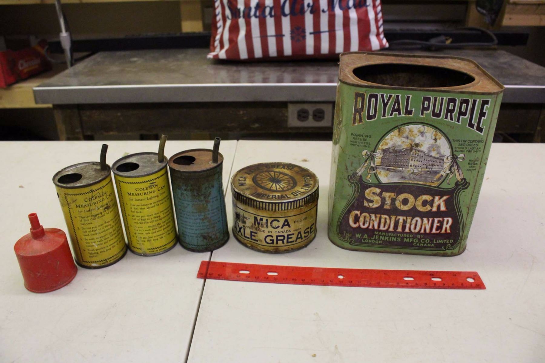 Royal Purple Stock Conditioner Tin, Mica Axle Grease Tin(Full)(1lb ...