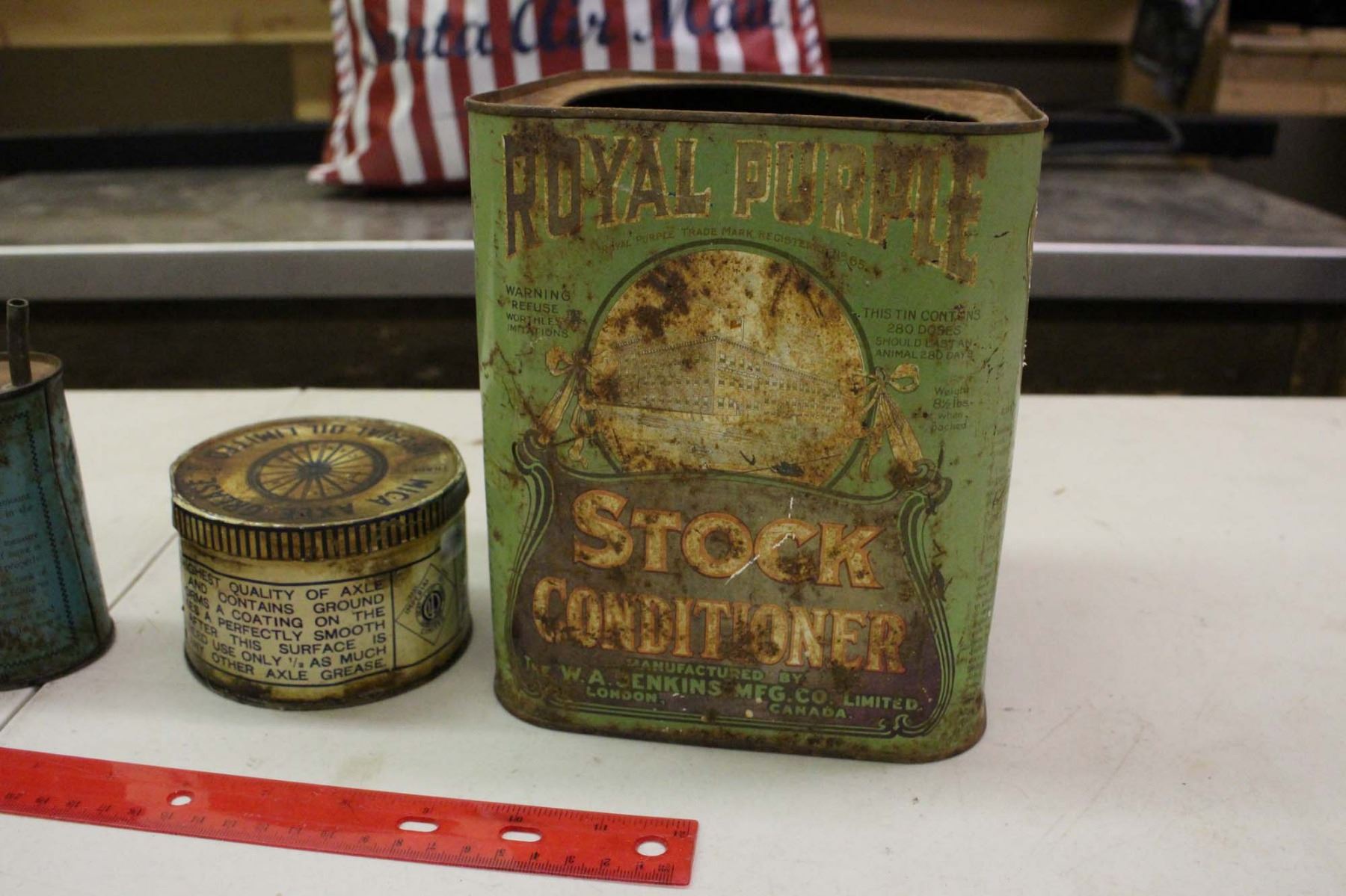 Royal Purple Stock Conditioner Tin, Mica Axle Grease Tin(Full)(1lb ...