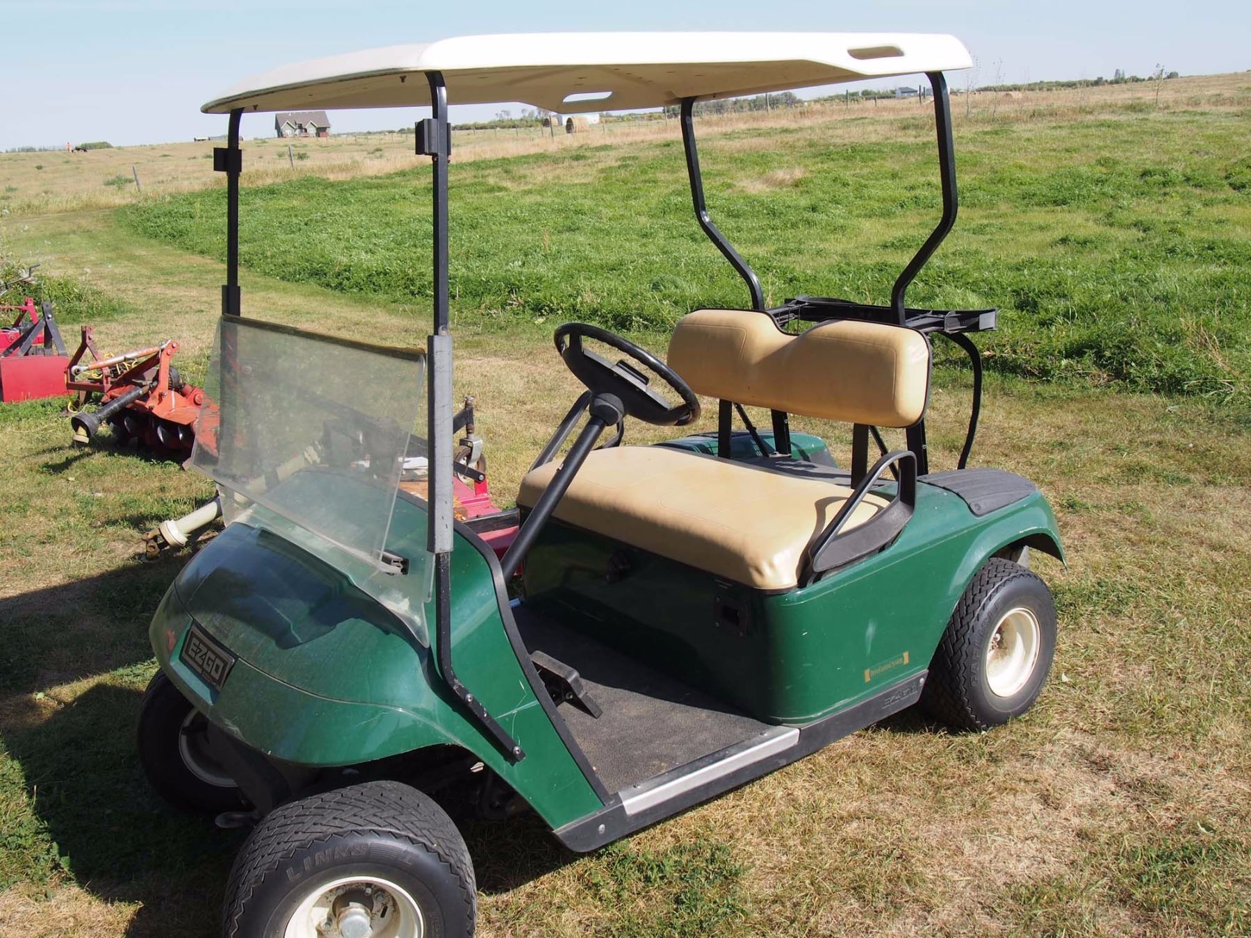 EZ-Go Golf Cart, Electric, New Batteries In 2016, W/ Charger, Approx 1999