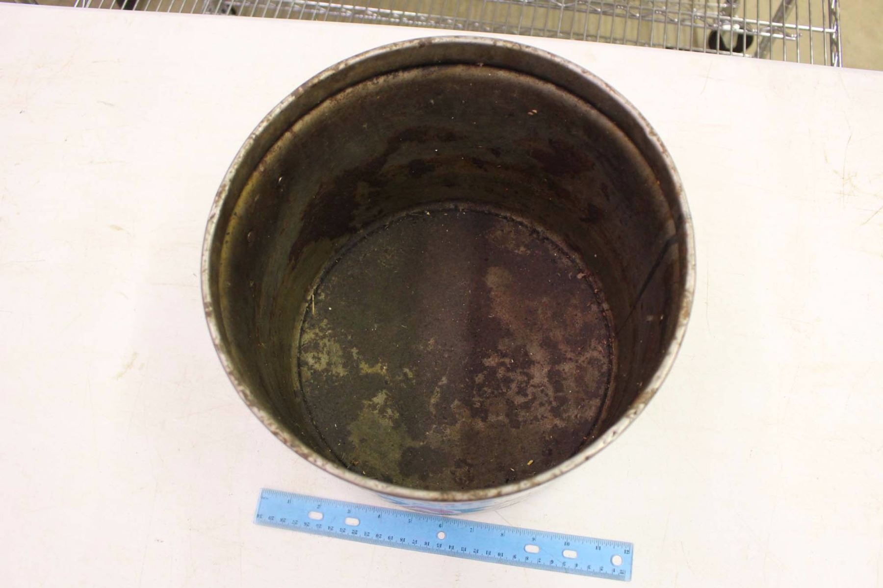 B-A Farm Grease Pail (25 Lbs)(Empty)