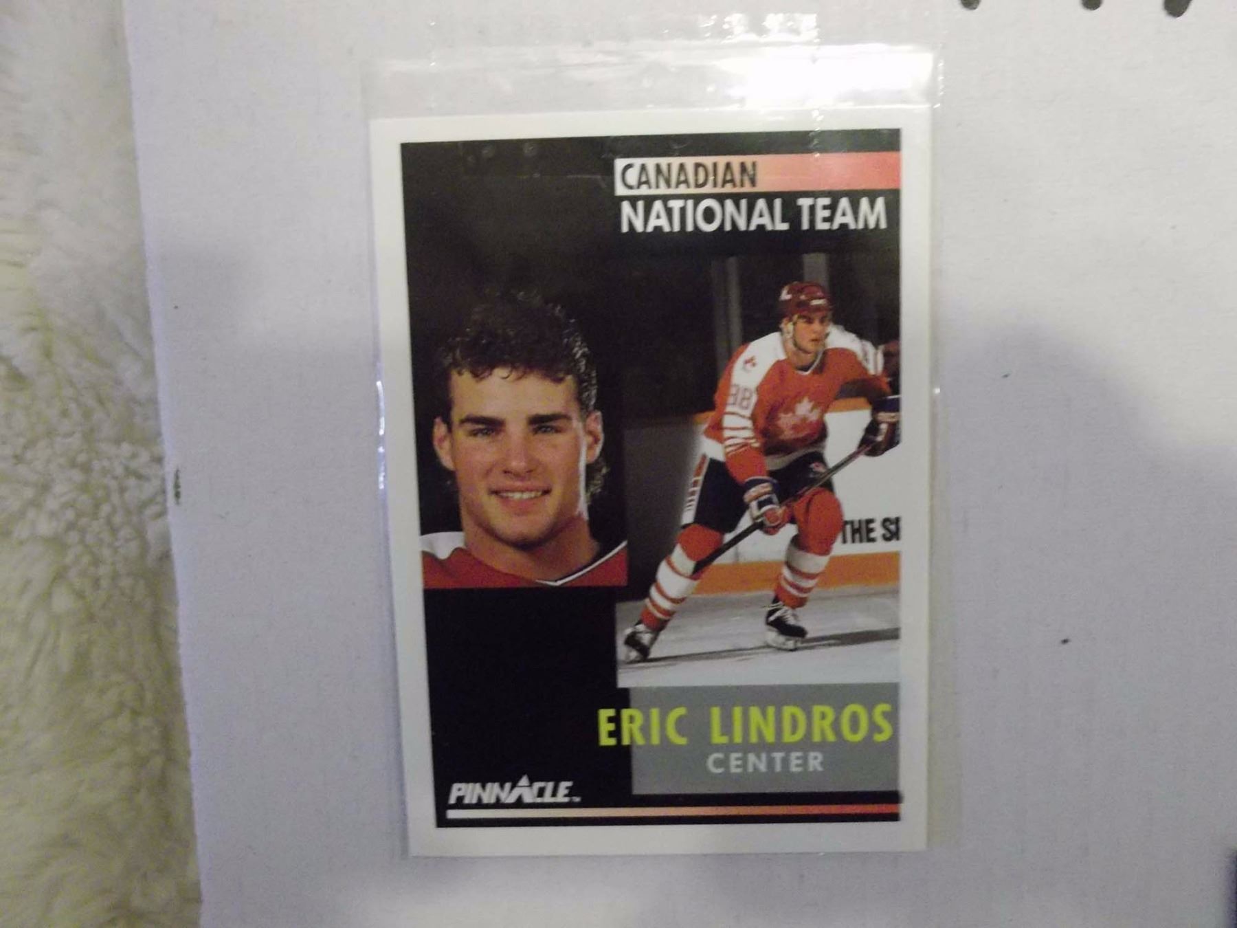 Eric Lindros Hockey Cards (1991-1993) W/ 1992 Pro Set French Edition