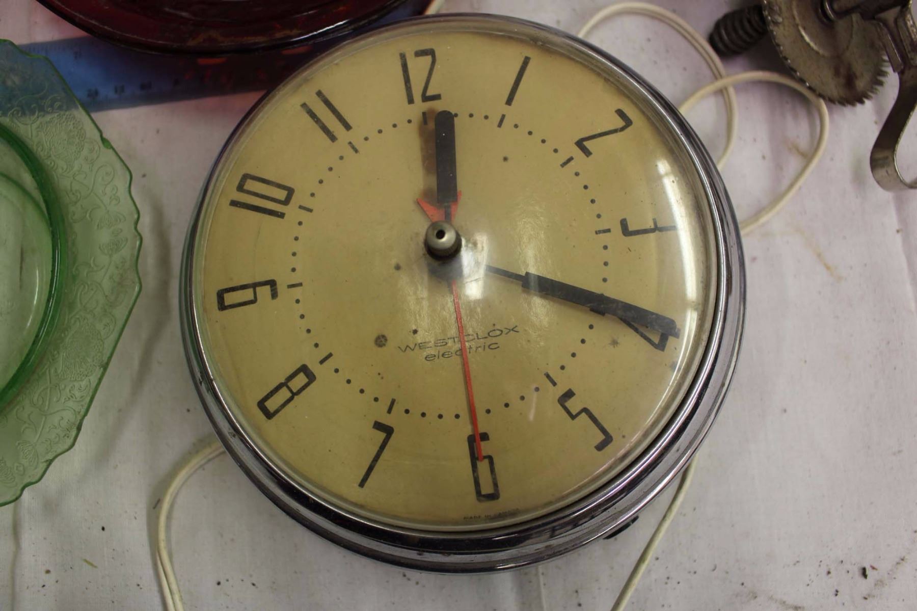 Lot Of Misc. (Dishes, Clock, Mixers)