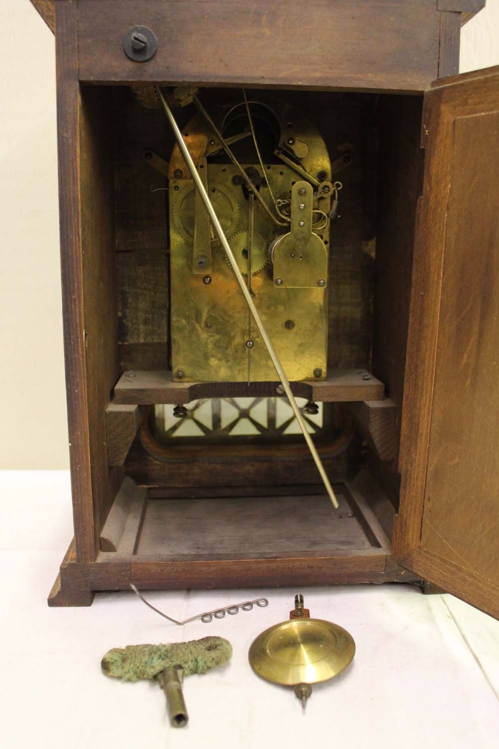 Antique 1920's German Junghams West Minister Chime Mantle Clock