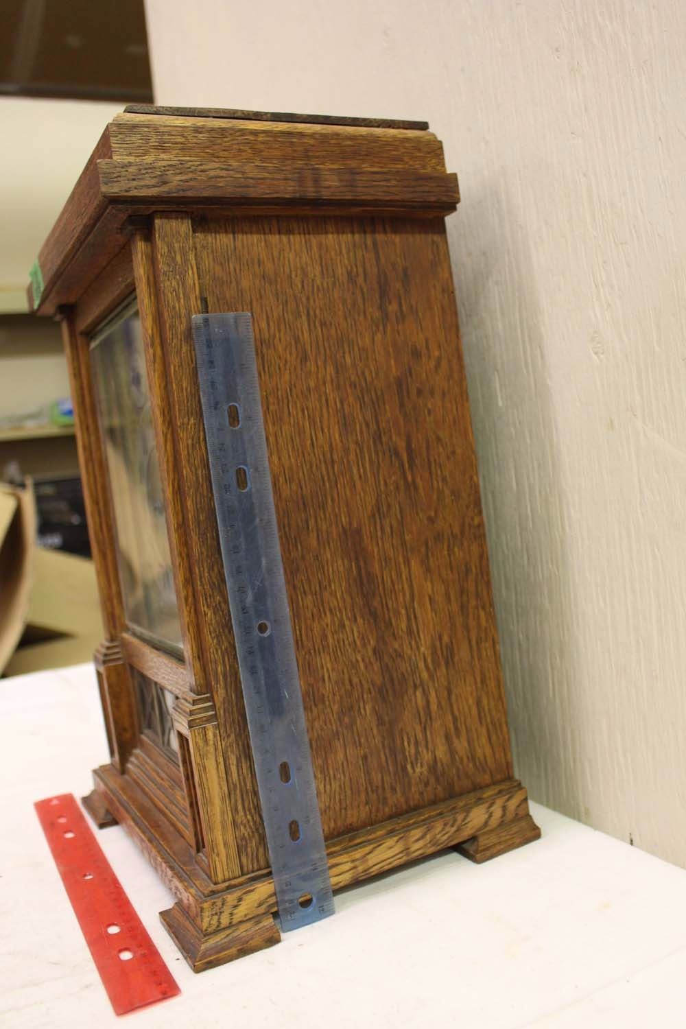 Antique 1920's German Junghams West Minister Chime Mantle Clock