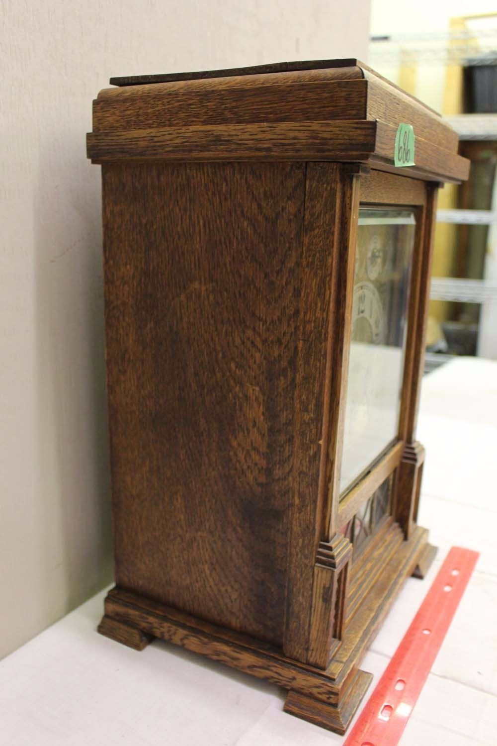 Antique 1920's German Junghams West Minister Chime Mantle Clock