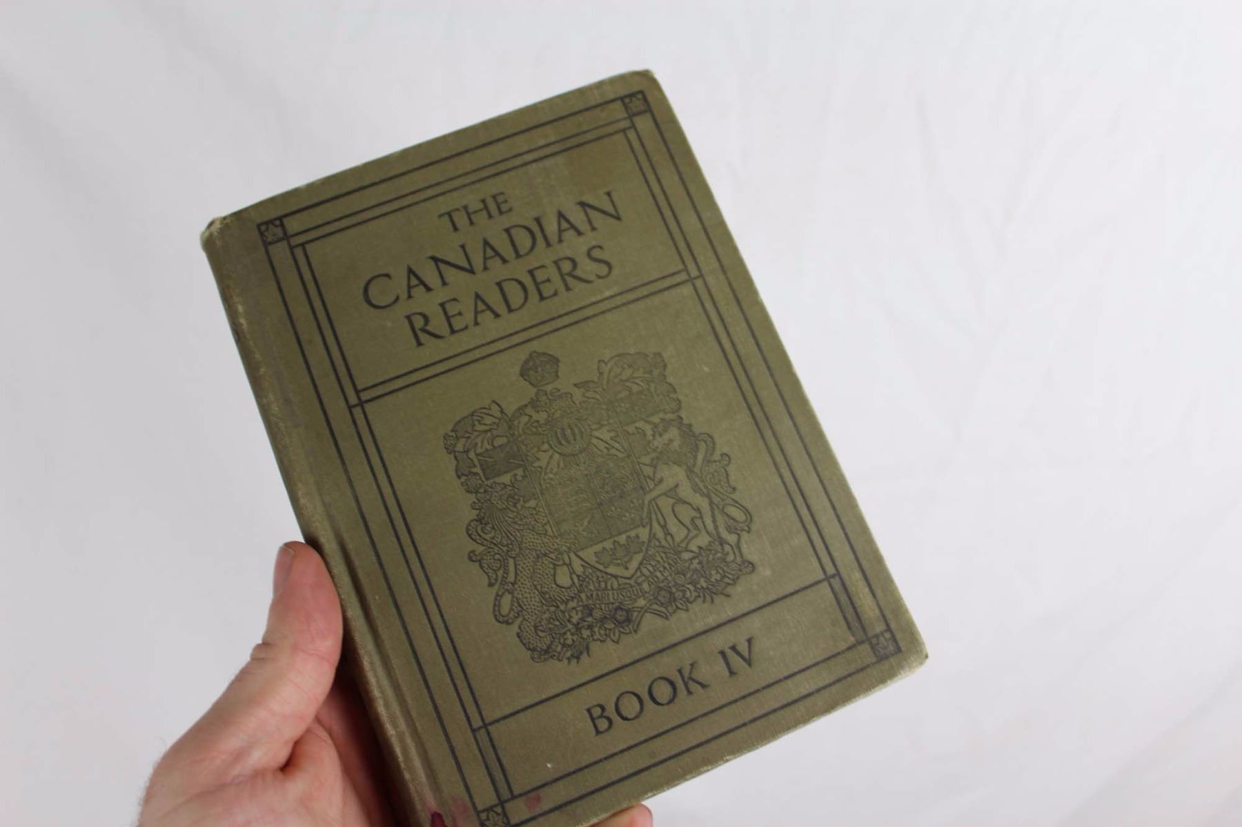 Lot of 4 Canadian School Readers