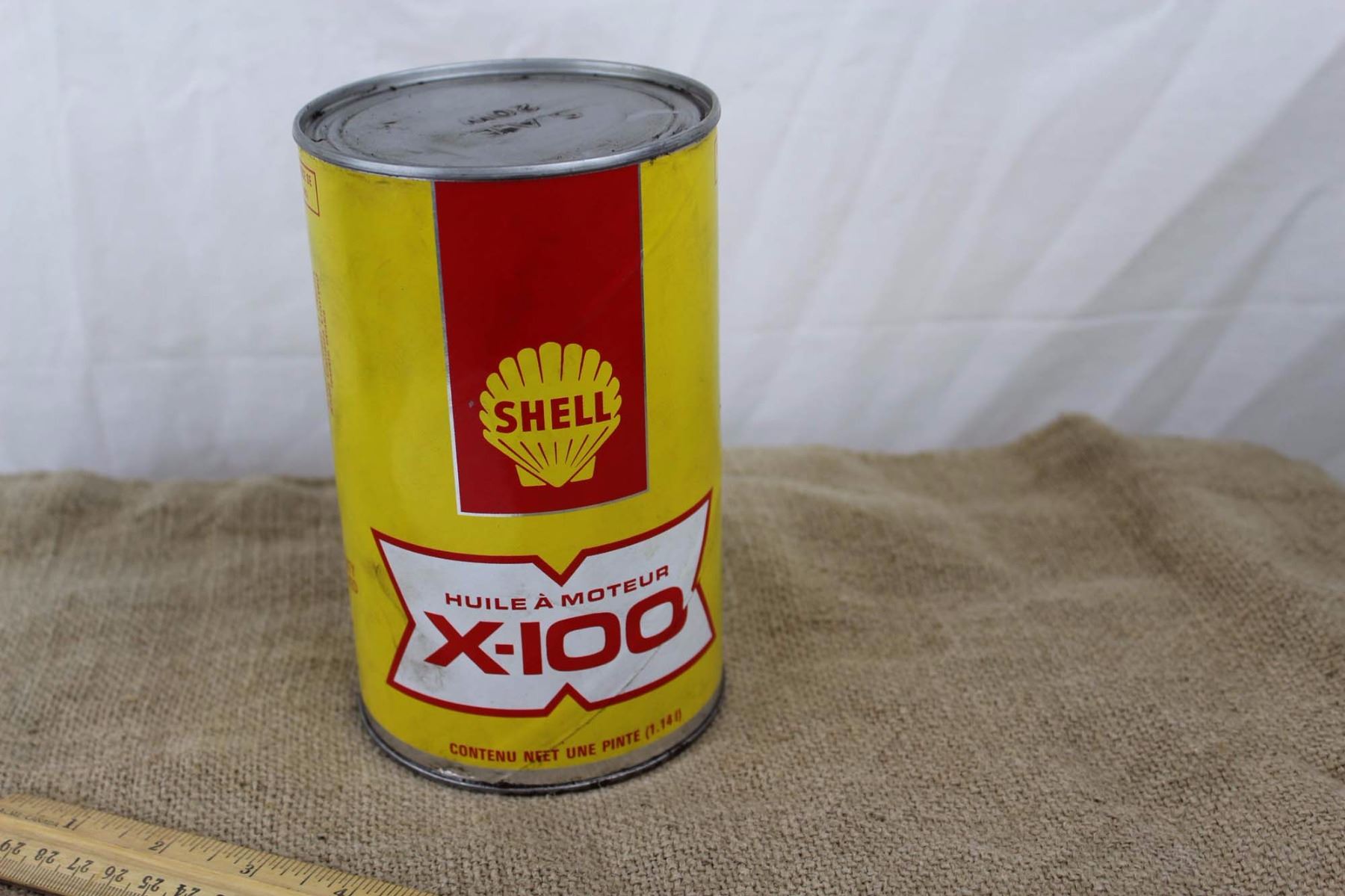 Full Shell x-100 Cardboard Oil Can (1 Quart)