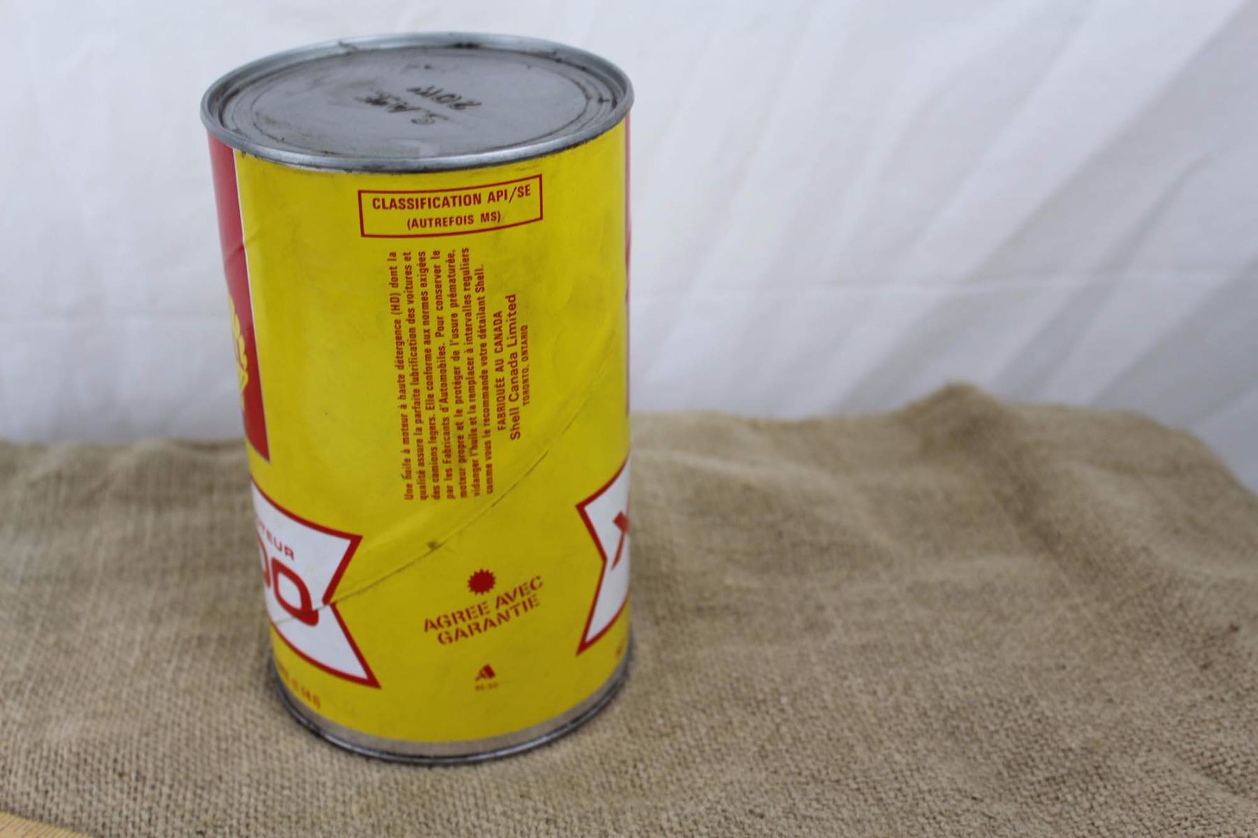 Full Shell x-100 Cardboard Oil Can (1 Quart)