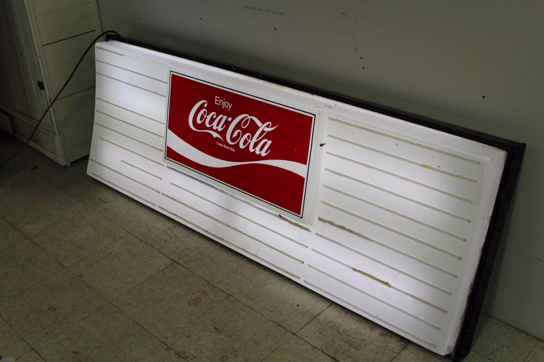 74" WORKING Light Up Coca-Cola Letter Sign