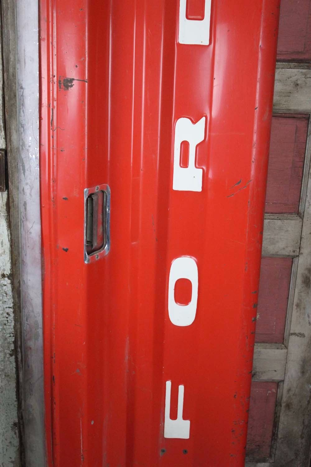 vintage Ford tailgate