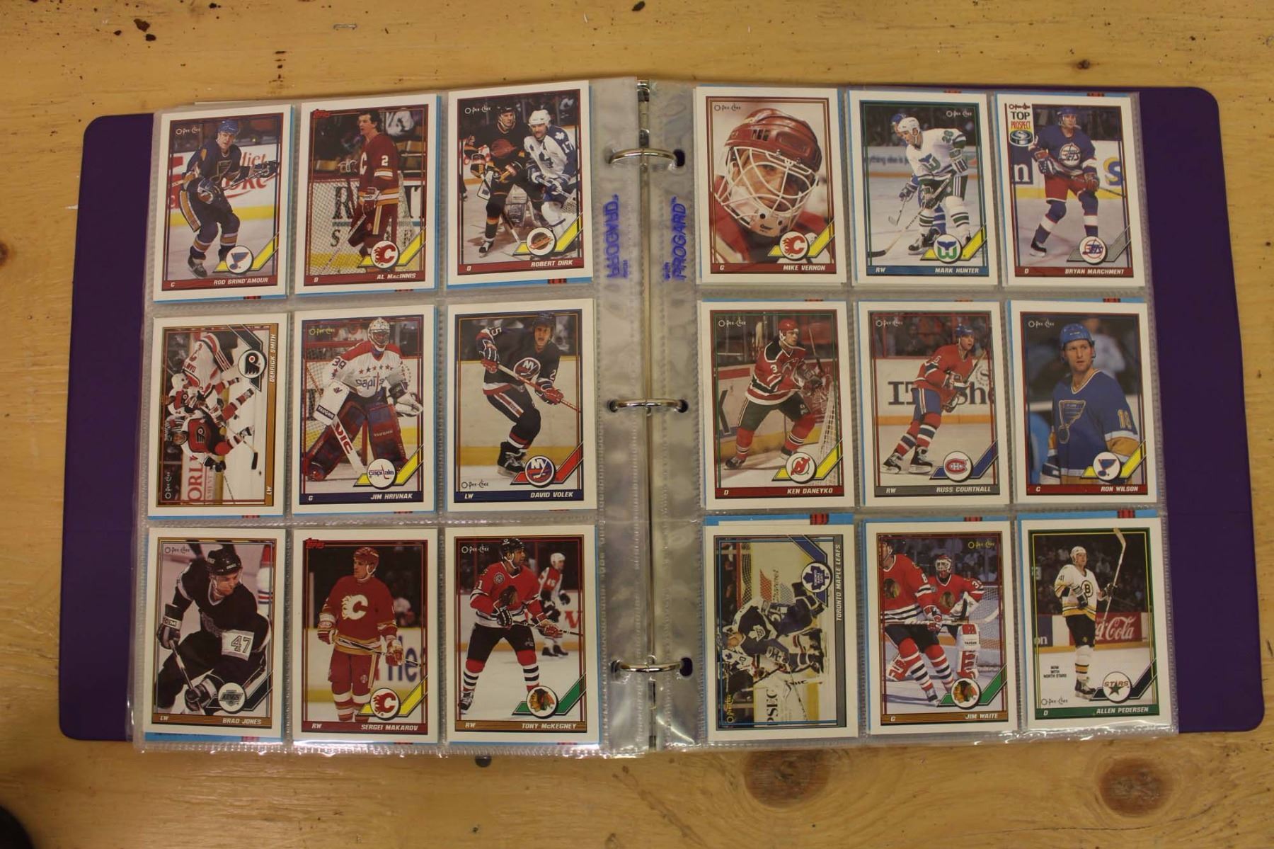 1990-91 O-Pee-Chee Hockey Cards (270+)