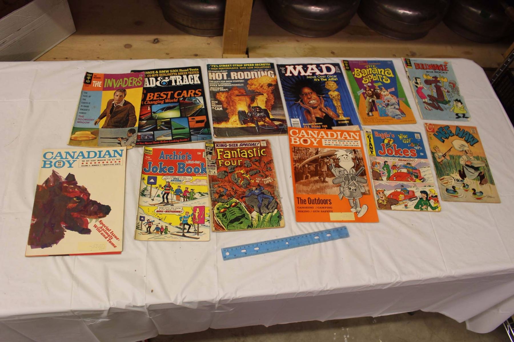 Lot Of Vintage Comics And Magazines
