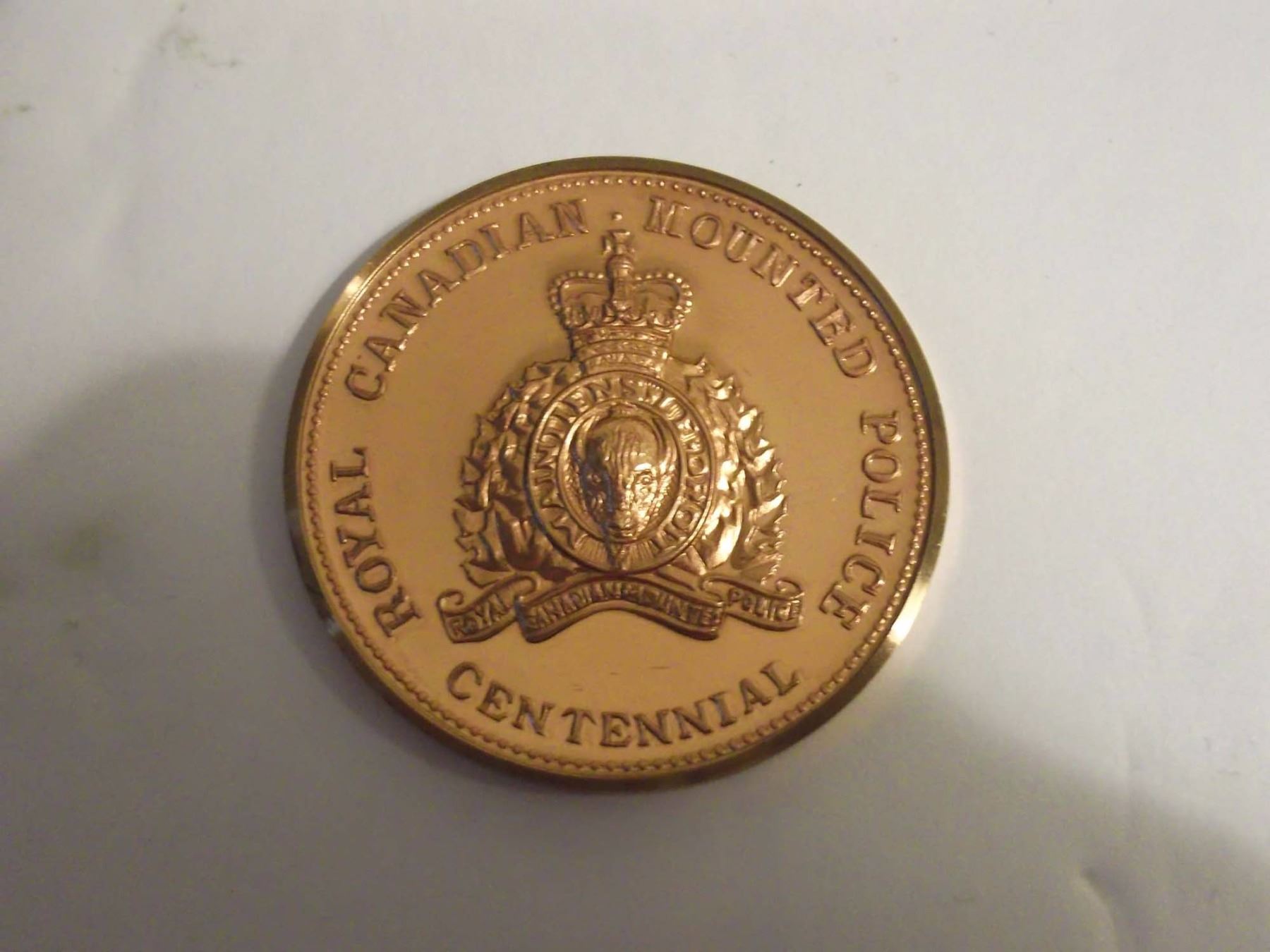 RCMP Items:1973 Centennial Coin, 6 Coasters, Pin, Pen&Change Purse