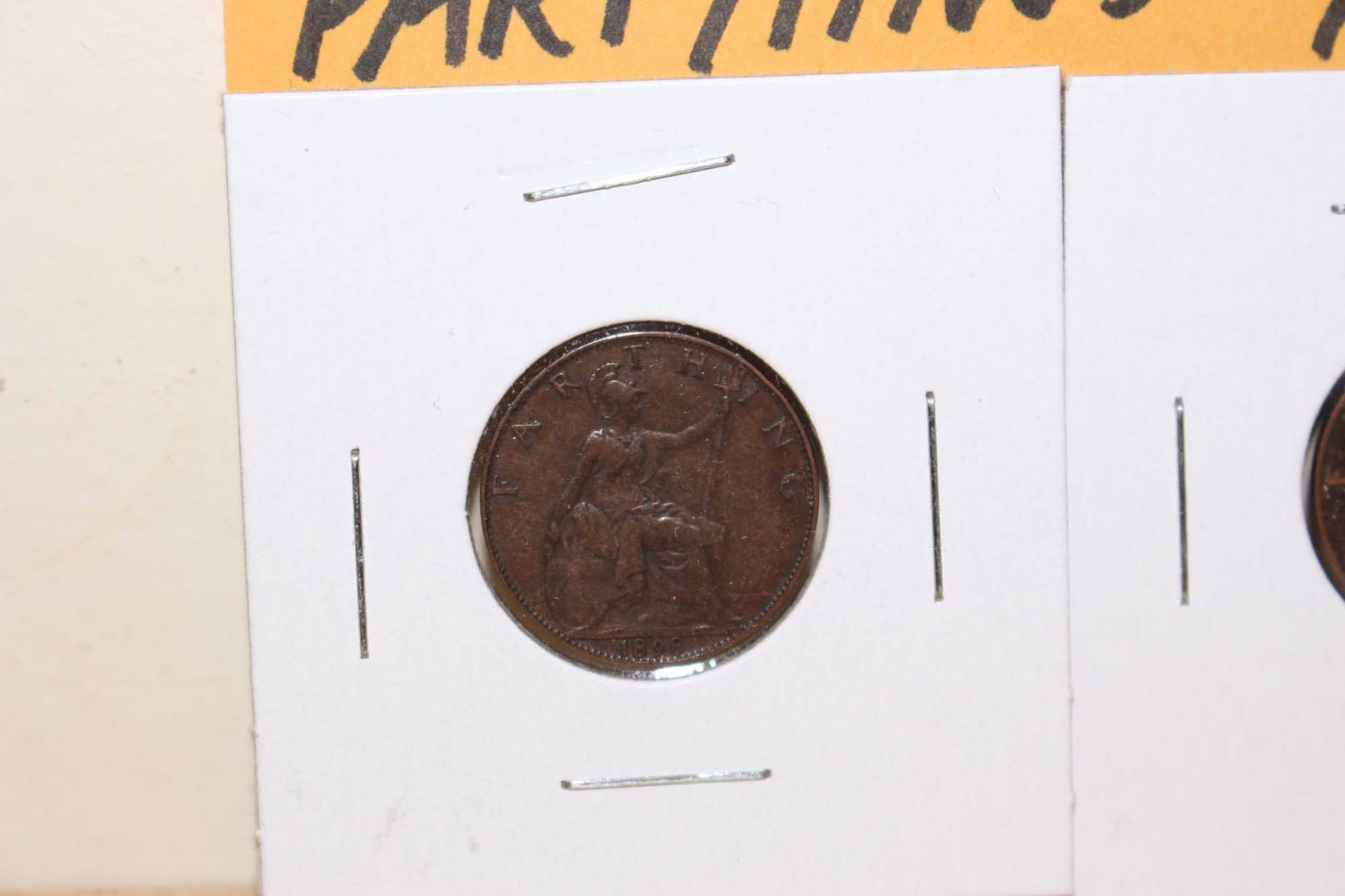 1898&1904 UK Old Farthings Coins