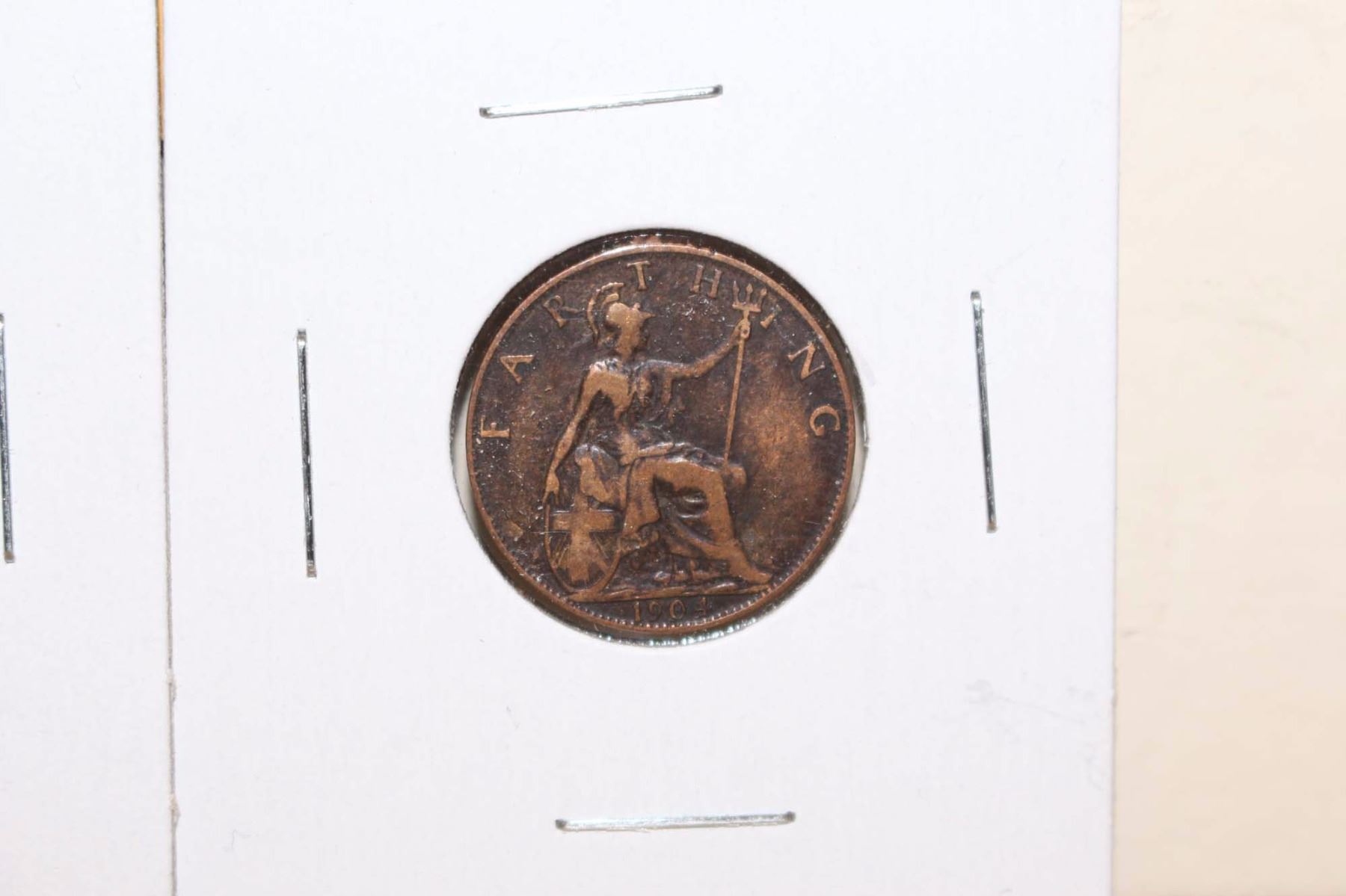 1898&1904 UK Old Farthings Coins