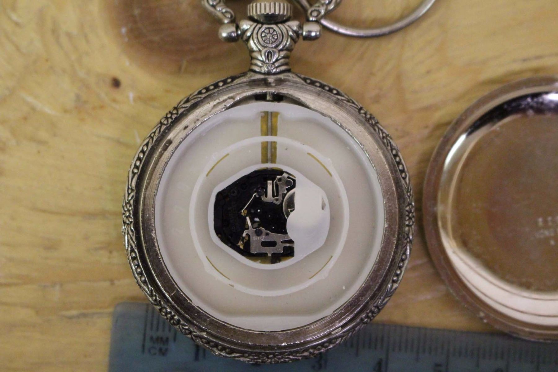 Papini Quartz Pocket Watch (Working)