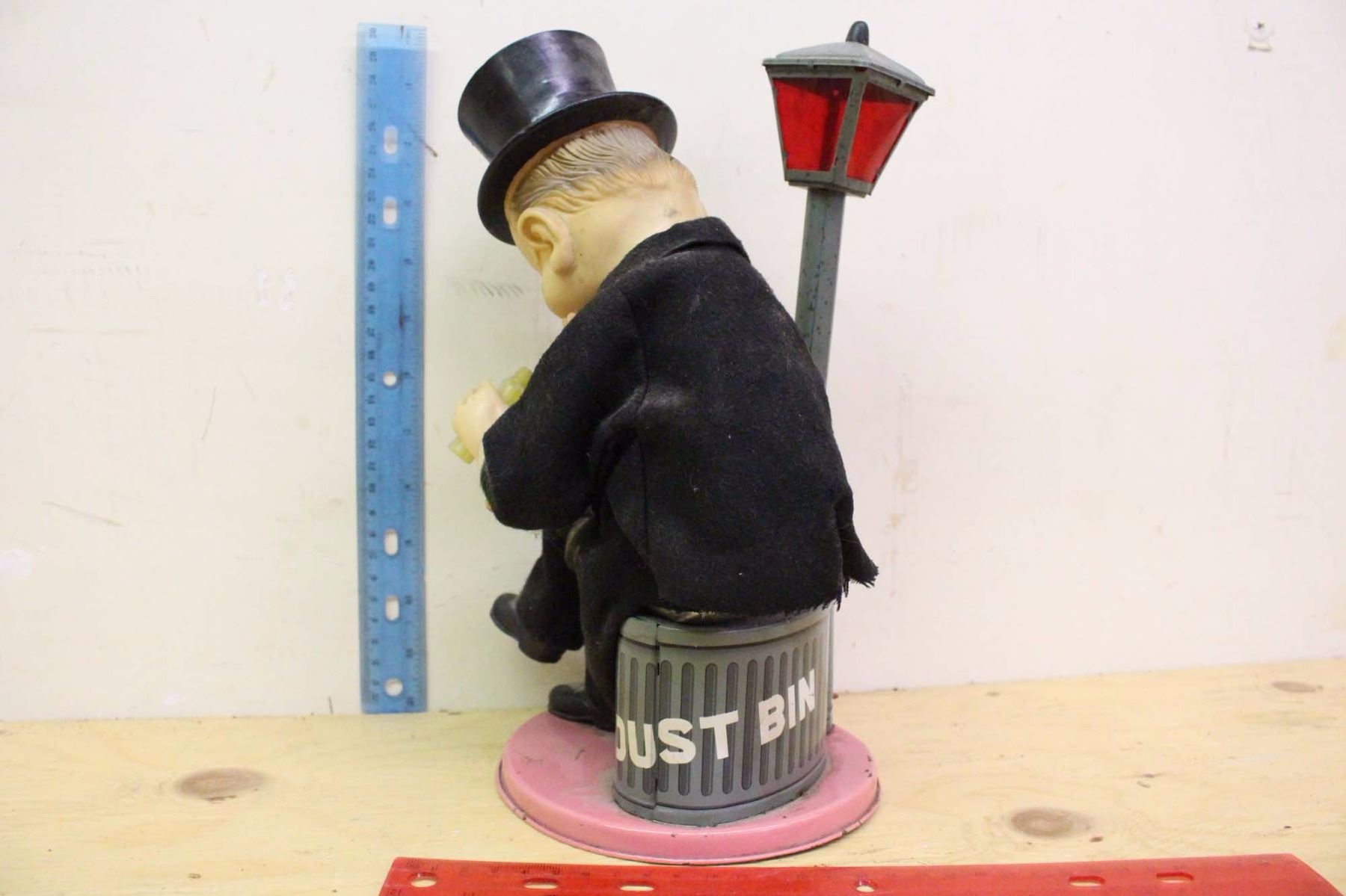 Good Time Charlie Tin Smoking Toy, Japan