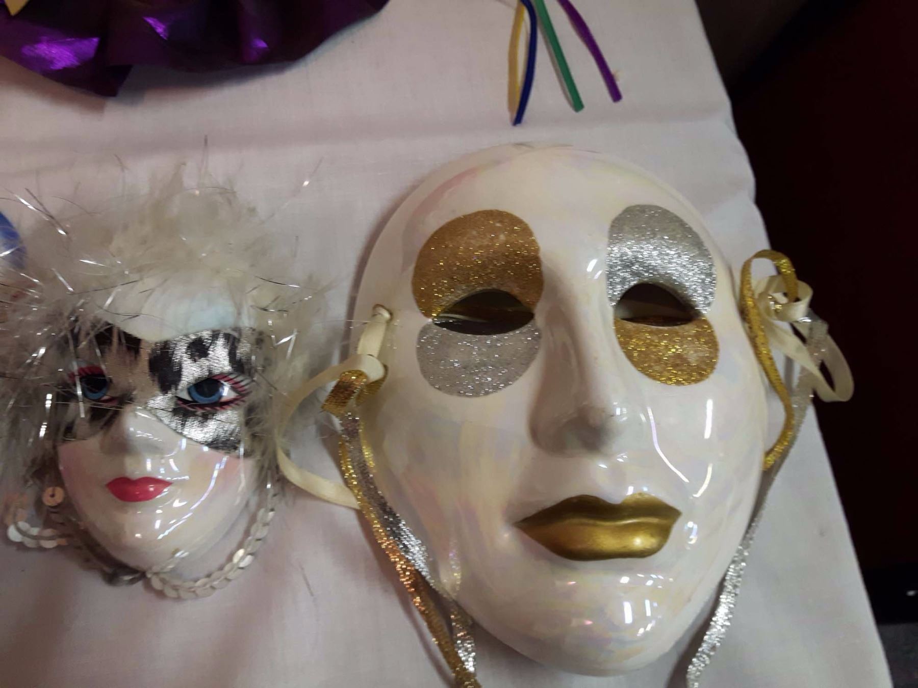 Lot of Decorative Ceramic Masks (6)