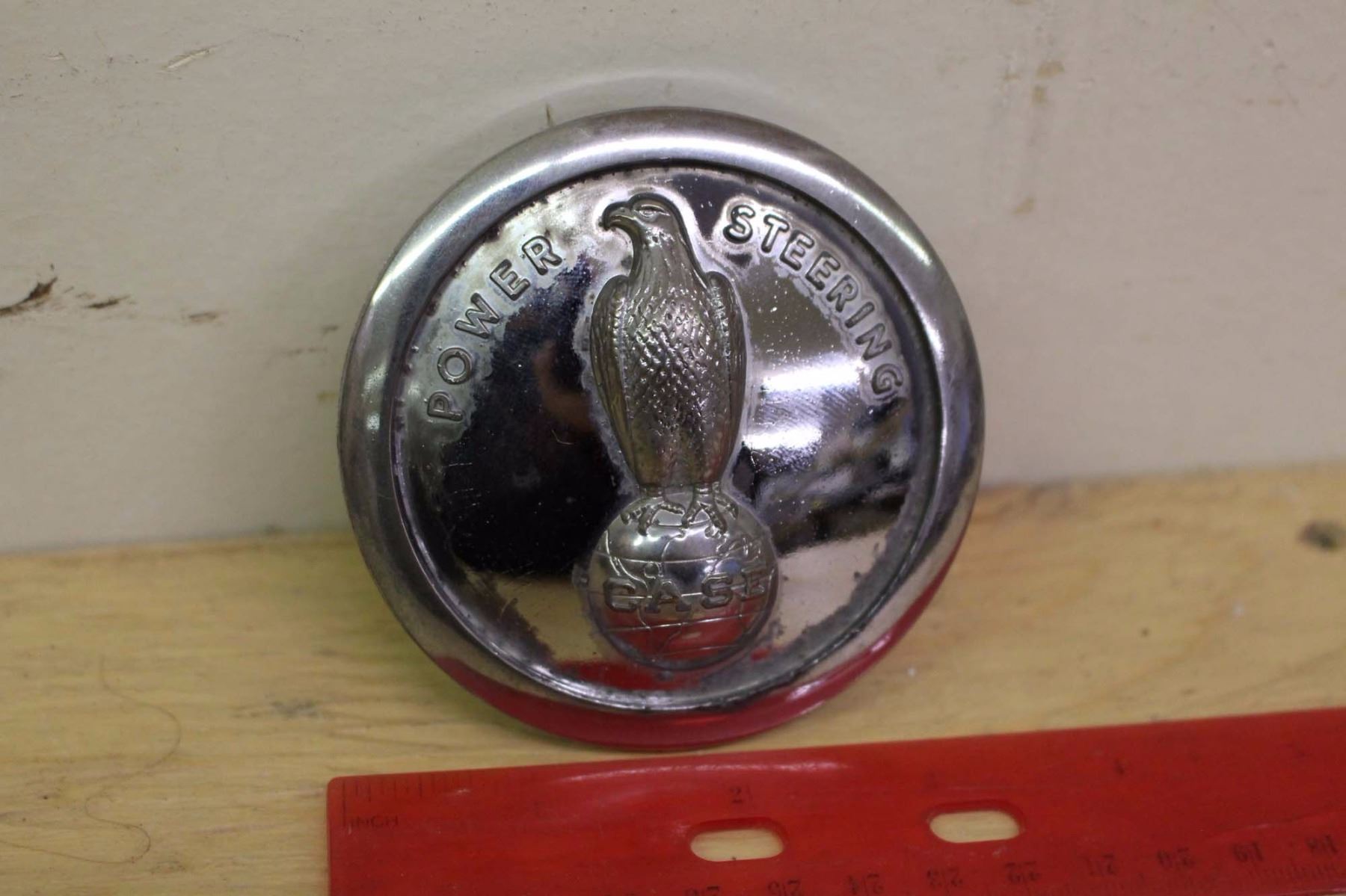 Case Eagle Power Steering Emblem