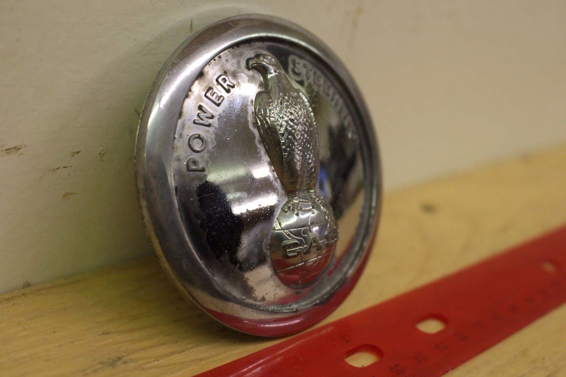 Case Eagle Power Steering Emblem