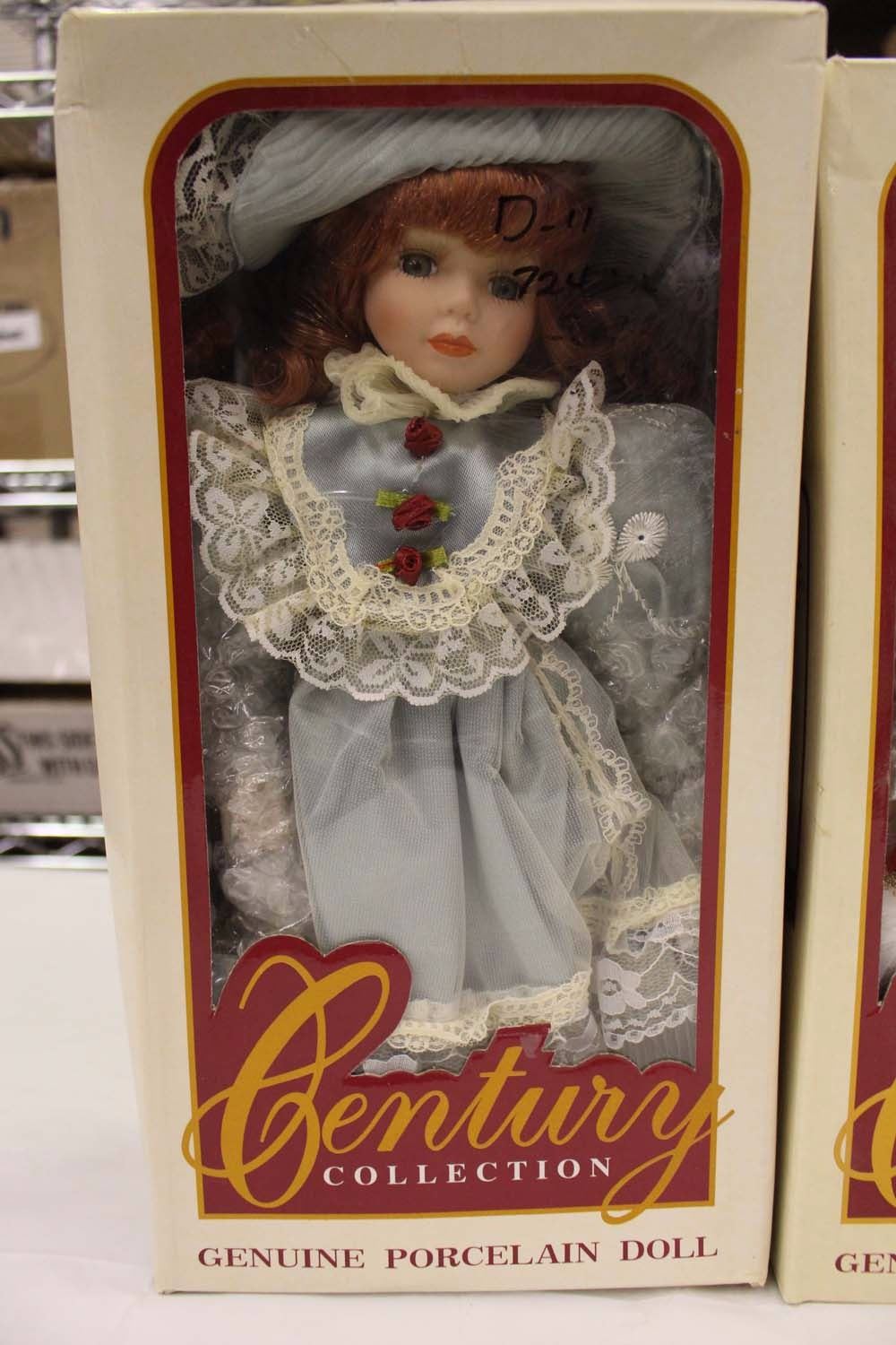 Hand Crafted Century Collection Genuine Porcelain Dolls(3)