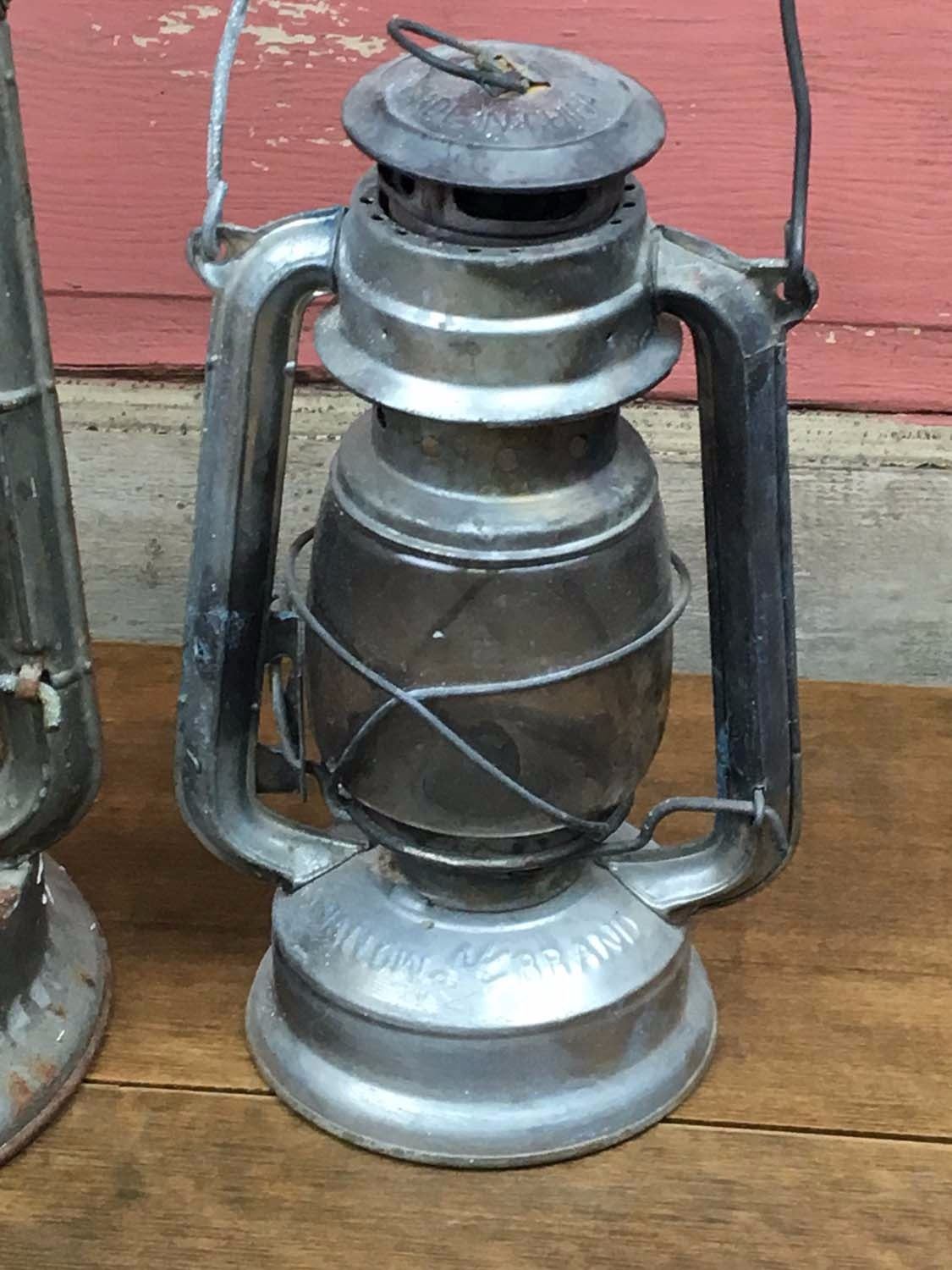 Antique Barn Lanterns Lot (2)