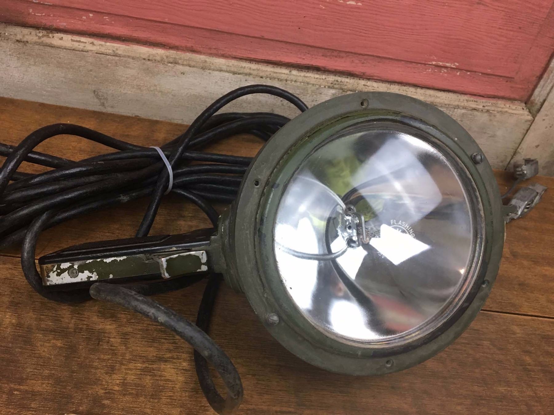 Grimes 13V Military Spot Light (Untested)