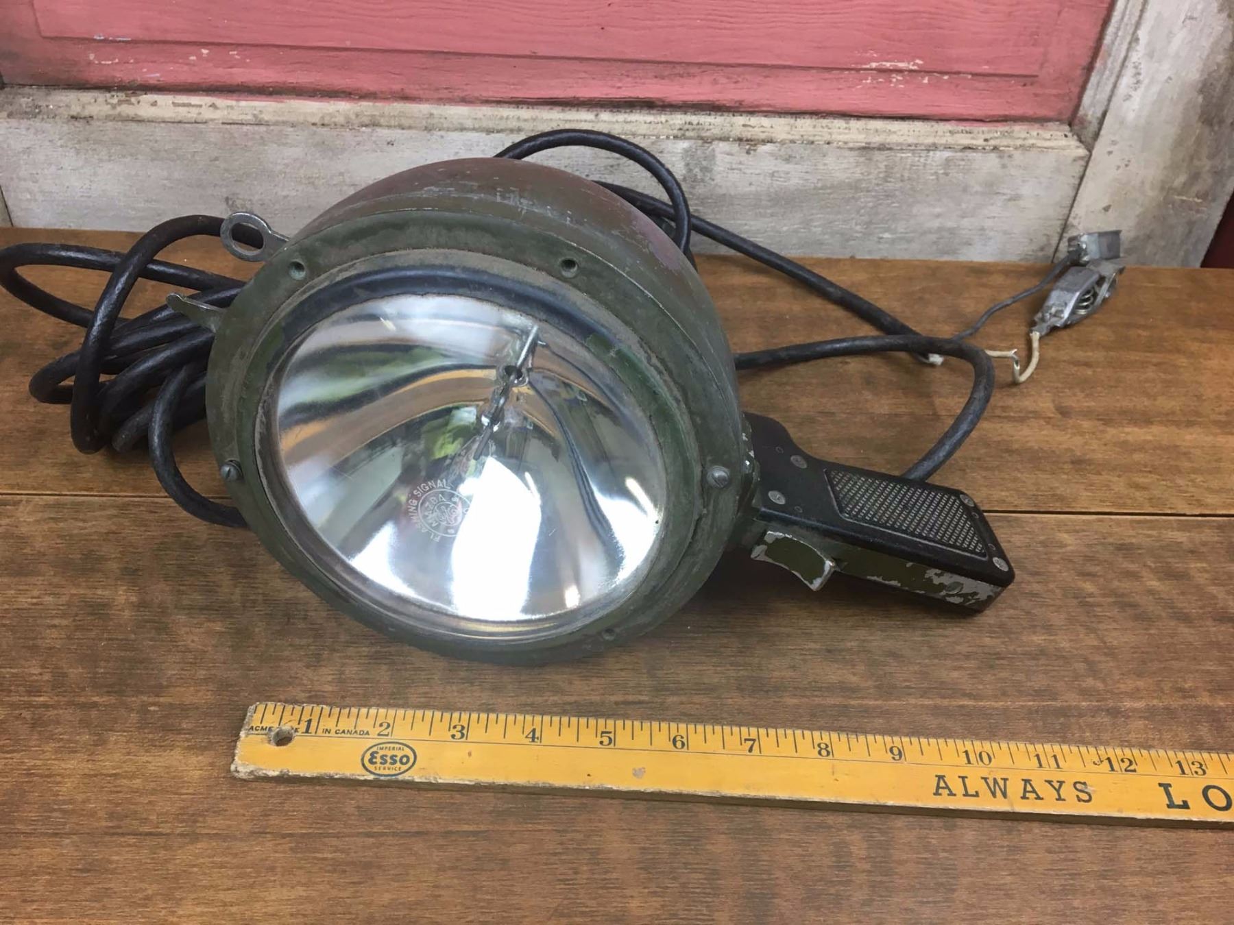 Grimes 13V Military Spot Light (Untested)
