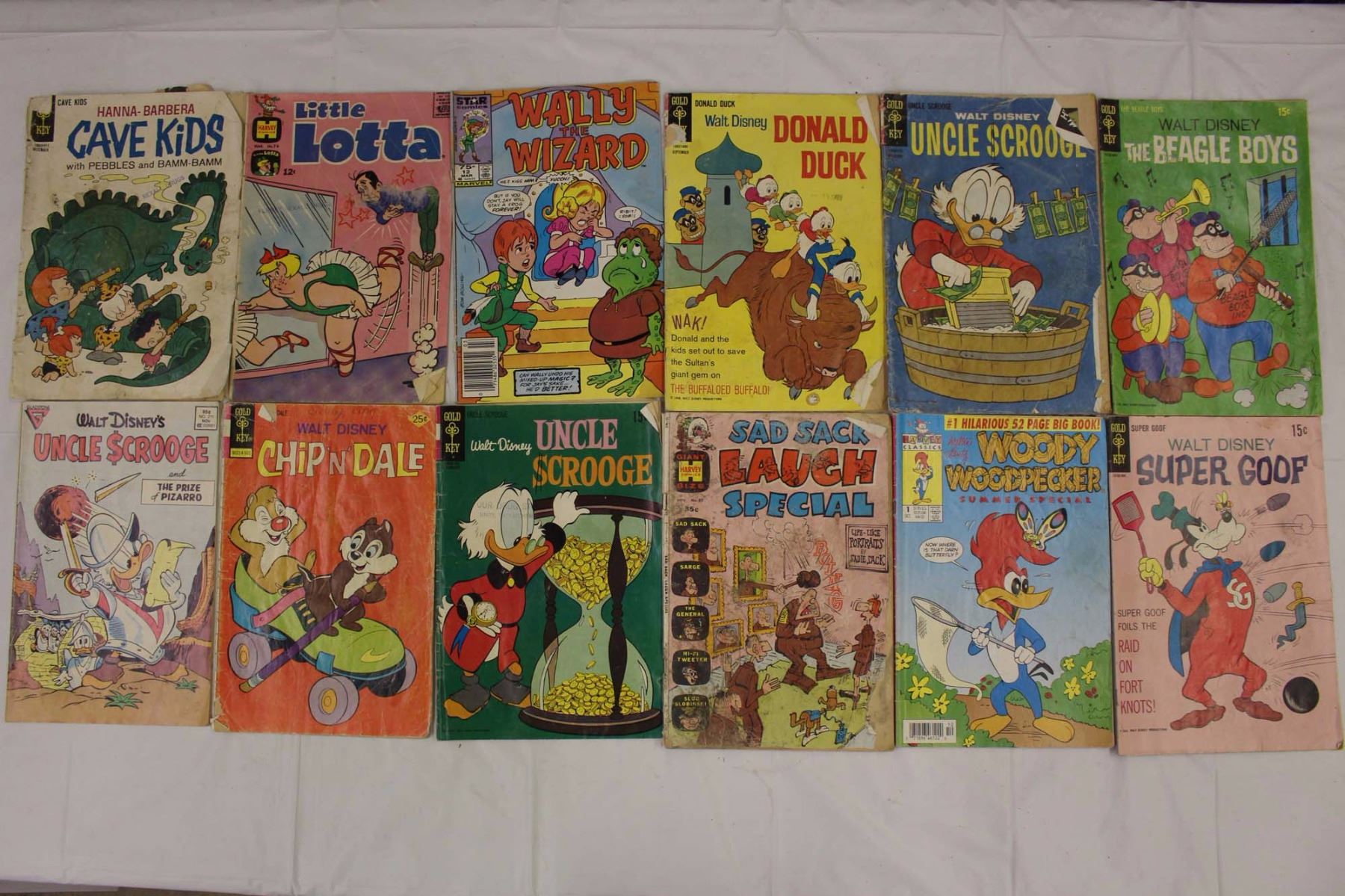 Lot of Cartoon Comic Books (24)(Mostly 1960s-70s)