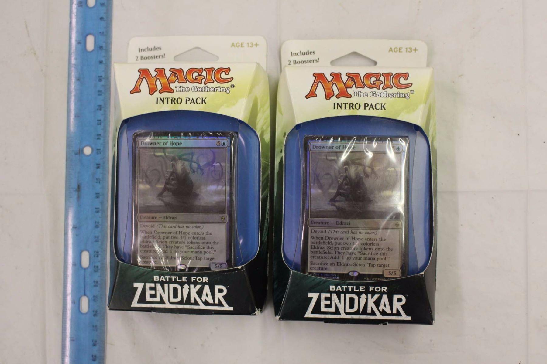 2 Magic The Gathering, Battle For Zendikar Intro Packs