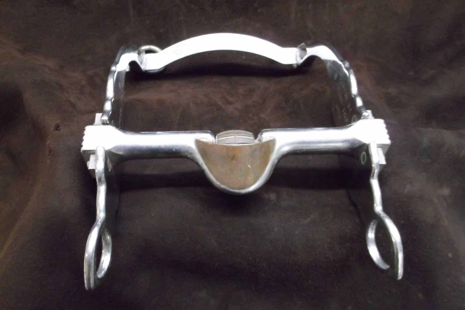 Marked Sliester Bit- Engraved- Nevada Cheek- Salinas Mouth