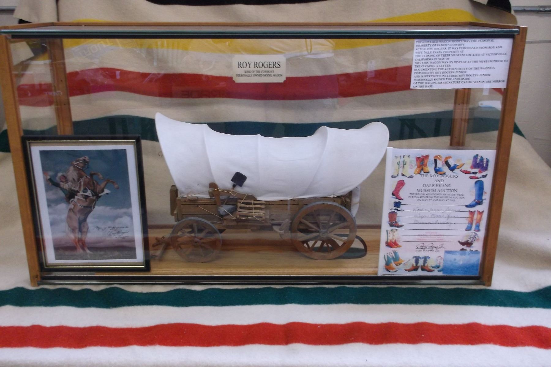 Roy Rogers Covered Wagon- The Wagon was Bought from Roy's Museum in ...