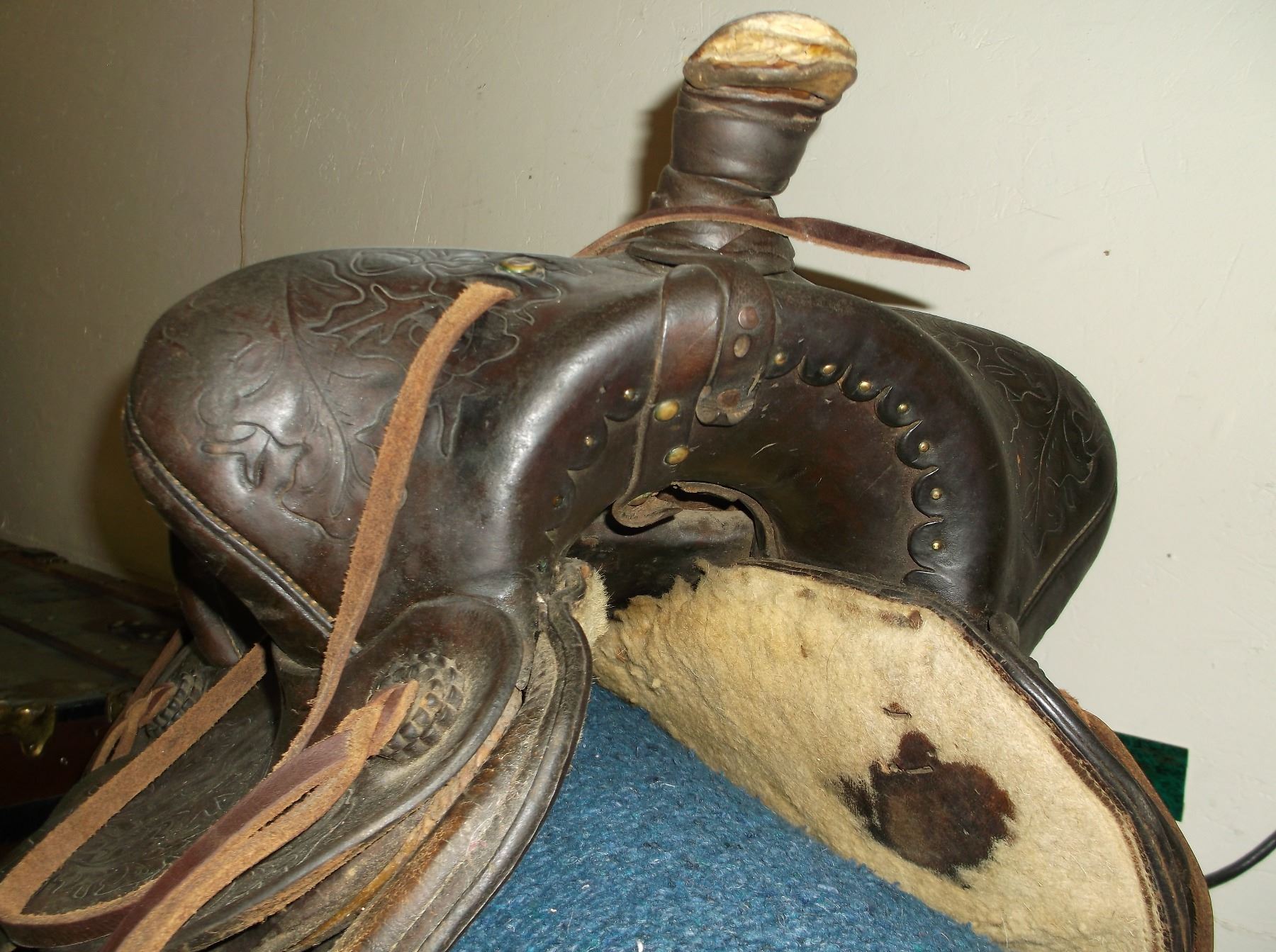 Hamley Saddle- Made 1-15-24- Jim H Ellison Maker- Made for R.G. Rucker ...