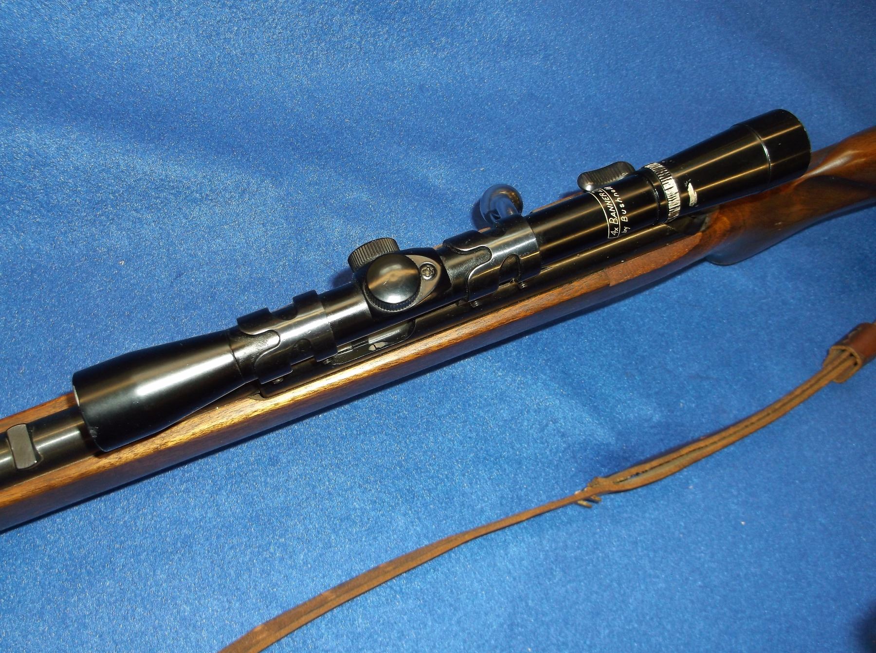 Marlin B1 Rifle- .22 S-L-LR- Bolt- Sling- 4 Power Bushnell Banner Scope ...