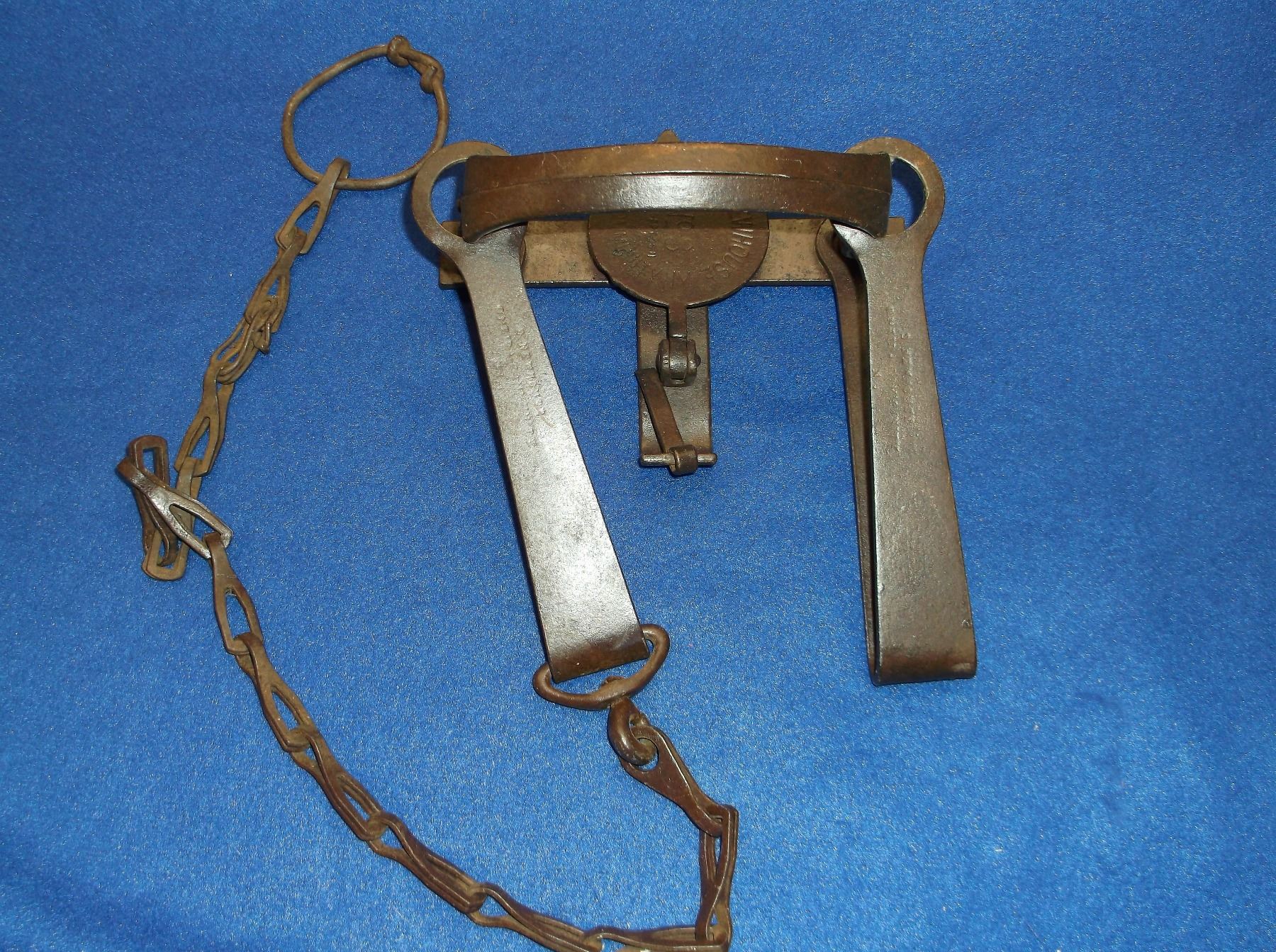 Newhouse #3 Double Long Spring Trap- Factory Chain With Swivel