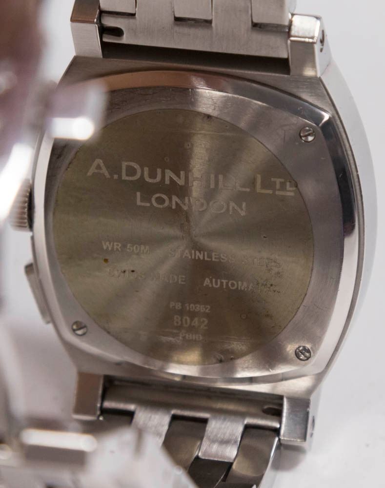 Dunhill Stainless Steel Chronograph Men's Watch