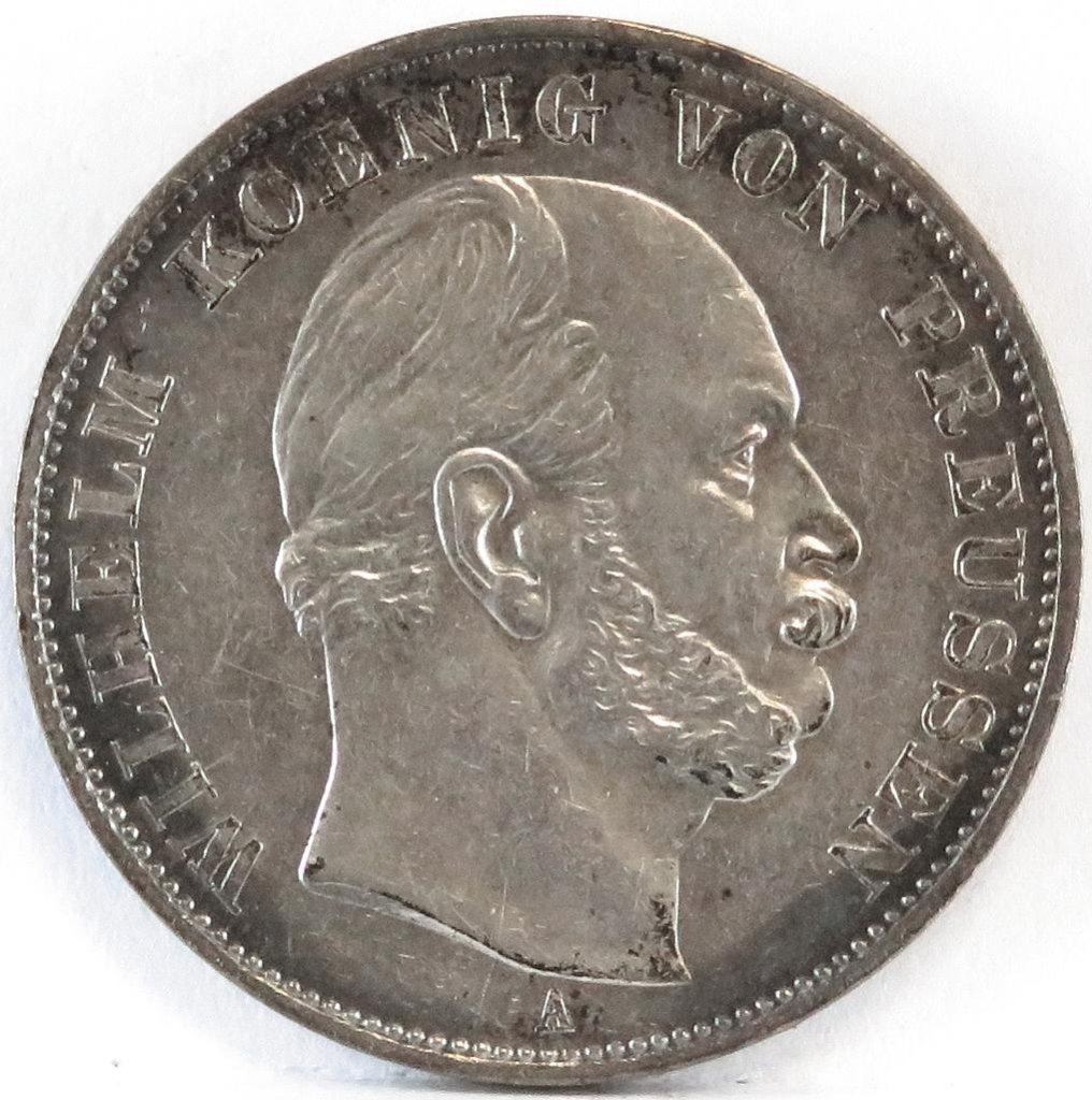 1871-A German States - Prussia Thaler.