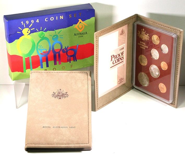 Australia, Proof Sets, 1988-94