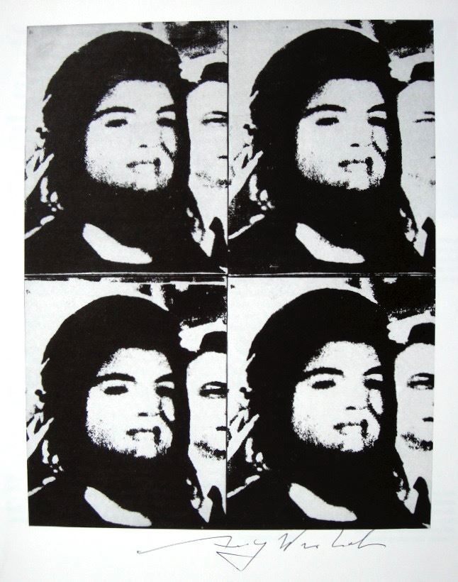 Andy Warhol, "Four Jackies" special Print, 1986