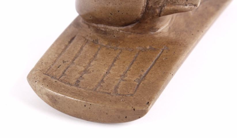 Woodland Era Hopewell Raven Effigy Platform Pipe