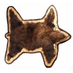 Montana Black Bear Taxidermy Rug Mount