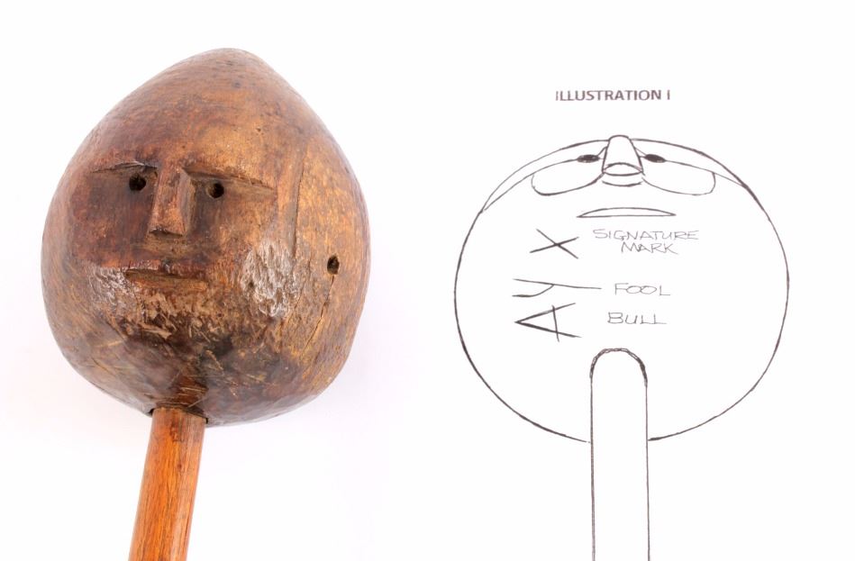 Lakota Sioux Shaman Medicine Man Stick Fool Bull