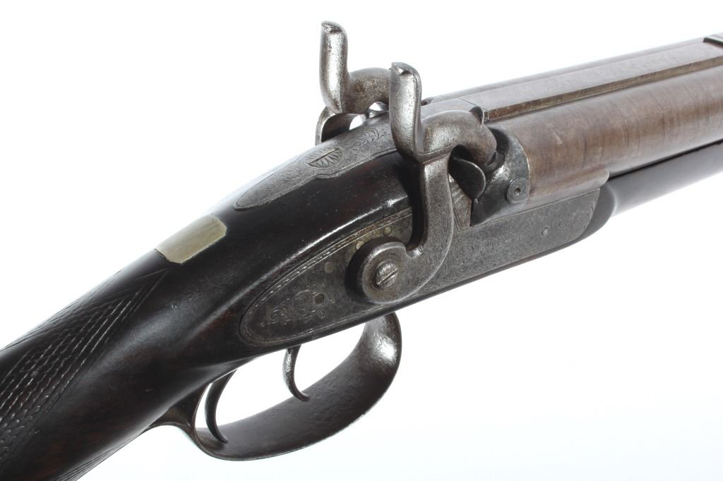High Grade Steele Manchester .58 Cal Double Rifle