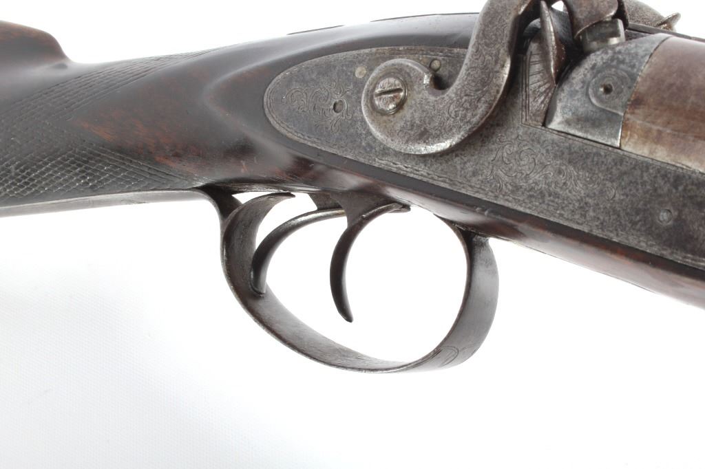 High Grade Steele Manchester .58 Cal Double Rifle