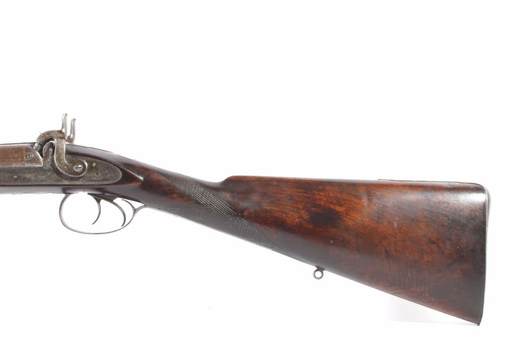 High Grade Steele Manchester .58 Cal Double Rifle